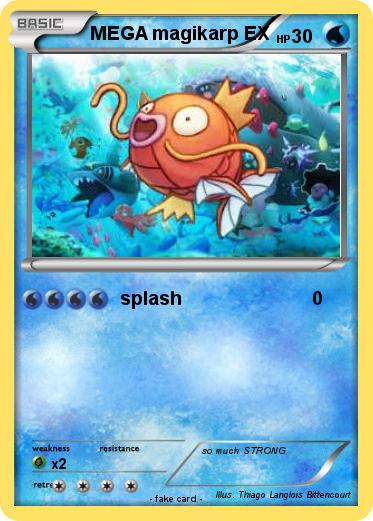 Mega Magikarp Card