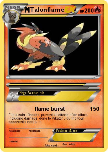 Talonflame Mega Evolution