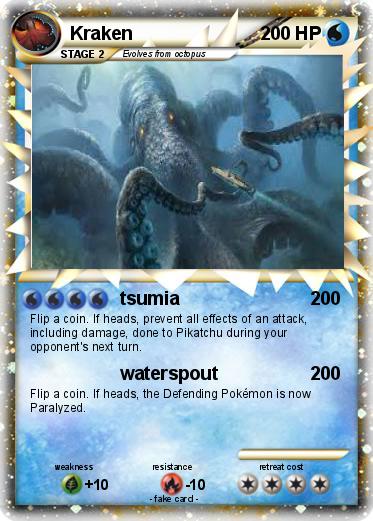 Pokémon Kraken 320 320 - tsumia - My Pokemon Card