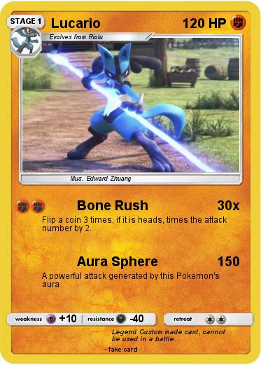 Lucario Bone Rush