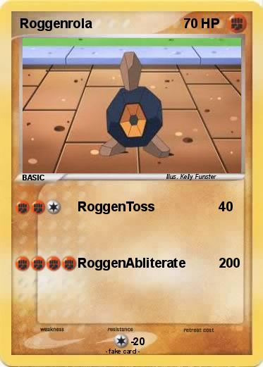 Pokemon Roggenrola Evolution Chart