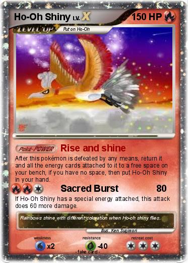 Hoho Pokemon Shiny