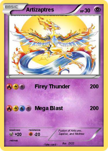 Moltres Articuno And Zapdos Fusion