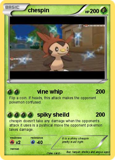 Pokemon Shiny Chespin