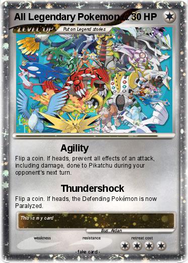 All Legendary Pokemon Mixed Together