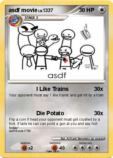 Asdf Movie Die Potato