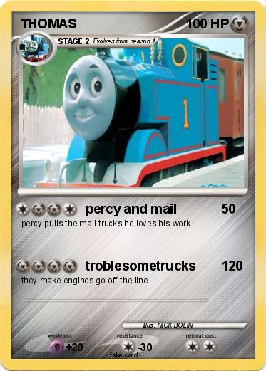 Tomas The Train Pokemon Crossover
