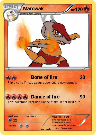 Marowak Evolution Chart