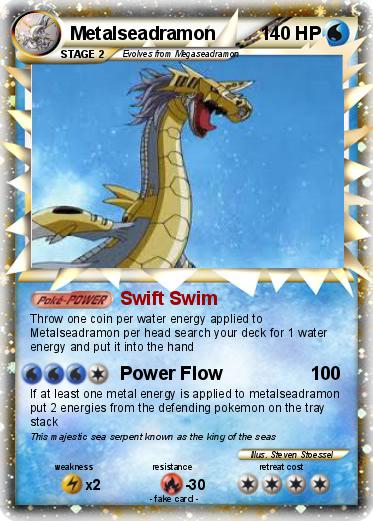 Metalseadramon Card