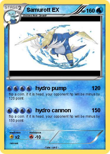 Samurott Card Ex