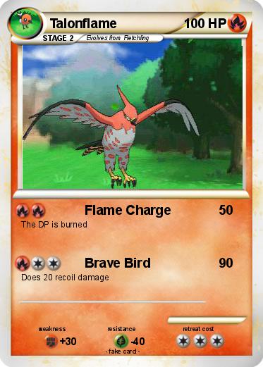Pokemon Talonflame Card