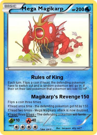 Mega Magikarp Card