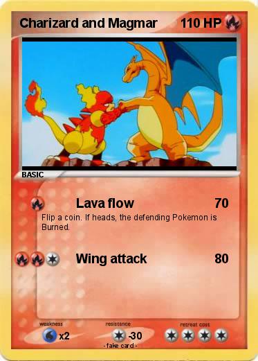 Charizard Vs Magmar