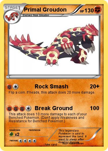 Primal Legendary Pokemon