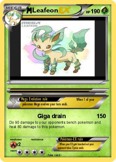 Leafeon Mega Evolution