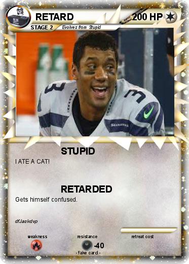 Retarded Football Player