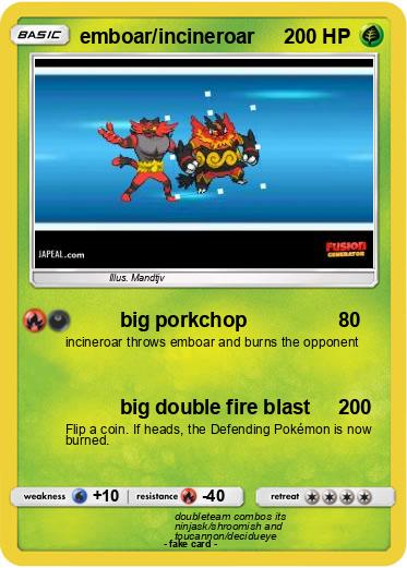 Emboar Card