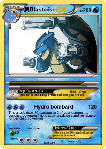 Mega Evolutions Pokemon Blastoise