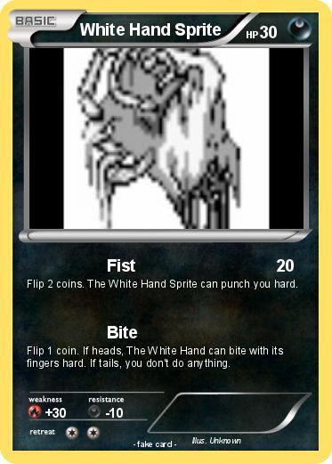 White Hand Pokemon