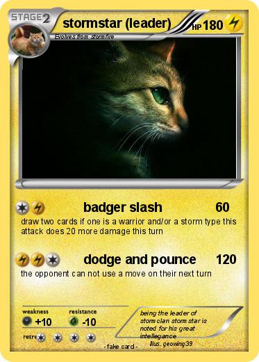 Warrior Cats Badger Attack