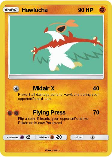 Hawlucha Pokemon Card