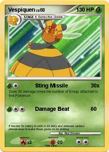 Vespiquen Card