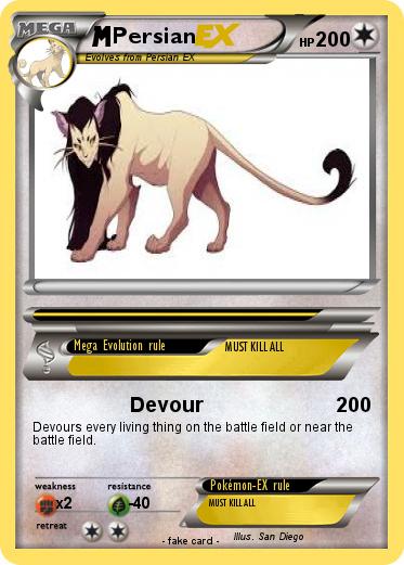 Pokemon Persian Mega Evolution