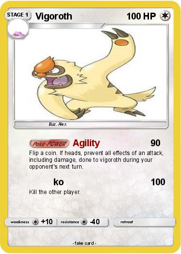 Vigoroth Card