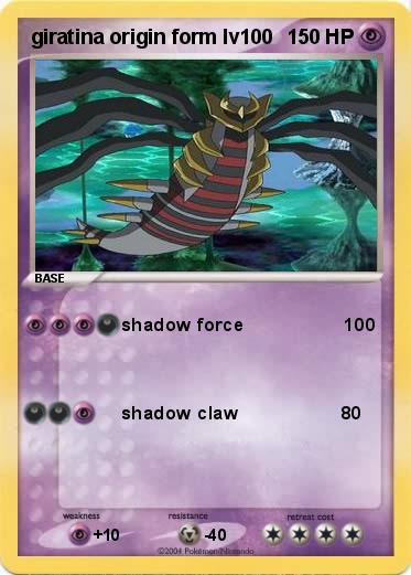 Giratina Origin Form Ex Giratina Origin Form, Kraus Arts