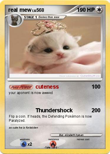 Pokemon In Real Life Mew