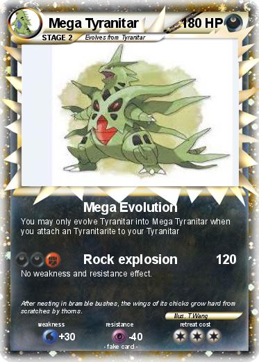 Tyranitar Mega Evolution
