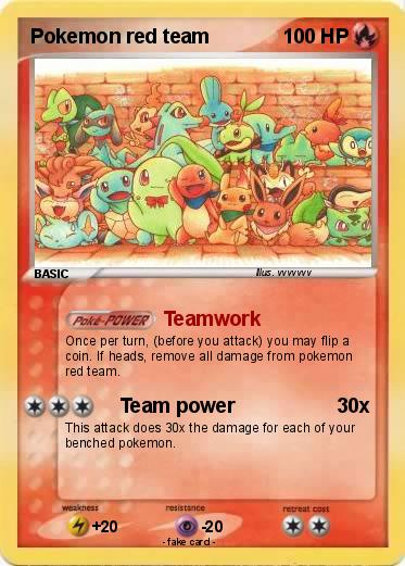 Pokemon Red Team