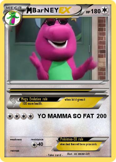 Barney Pokemon Card Meme - Infoupdate.org