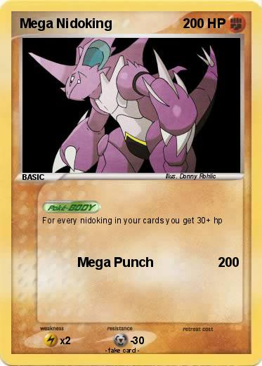Pokemon Mega Nidoking