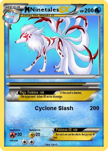 Pokemon Ninetails Mega Evolution