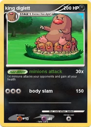 Diglett Body