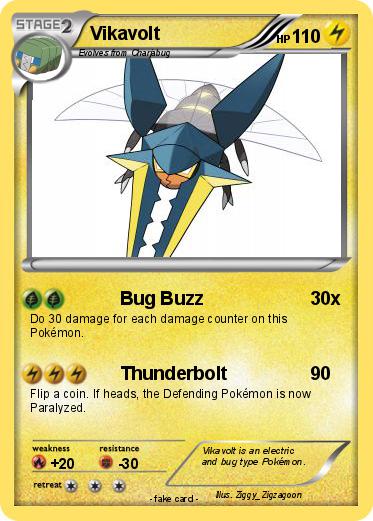 Bug Type Pokemon Cards
