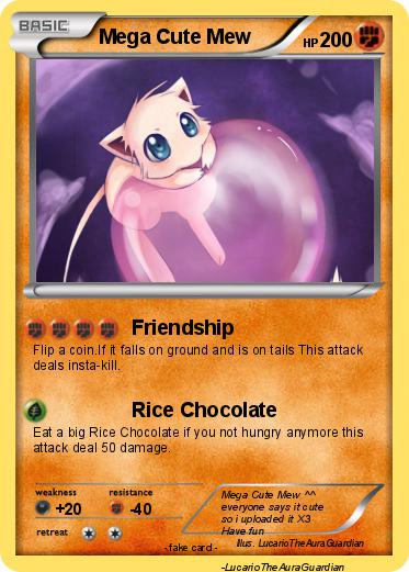 Cute Mew Pokemon