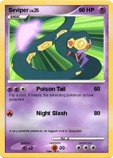 Shiny Seviper Gijinka