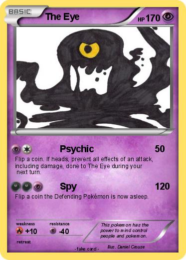 Pokémon The Eye 68 68 - Psychic - My Pokemon Card
