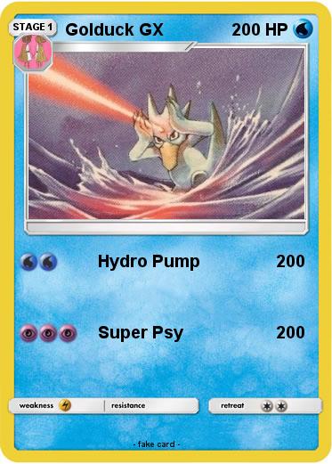 Golduck Pokemon Card