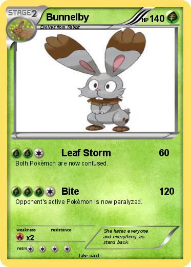 Bunnelby Evolution Chart