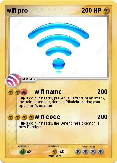Pokemon Wifi