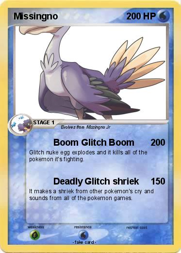 Pokemon Missingno Bird