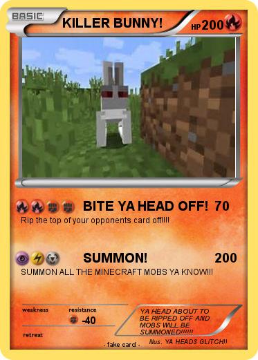 Killer Rabbit Minecraft