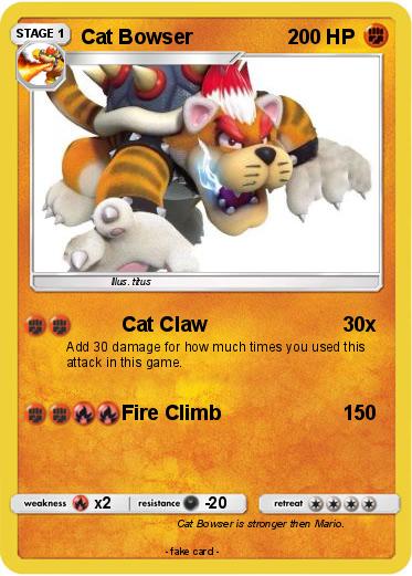 Bowser As A Cat