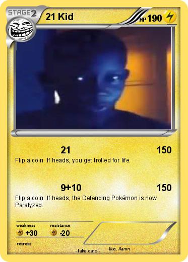 Pokémon 21 Kid 2 2 - 21 - My Pokemon Card