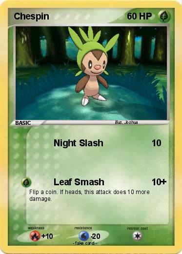 Pokemon Chespin Coloring Pages