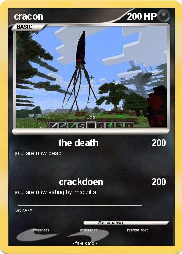 Mobzilla Minecraft Face