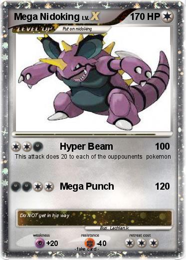 Pokemon Mega Nidoking
